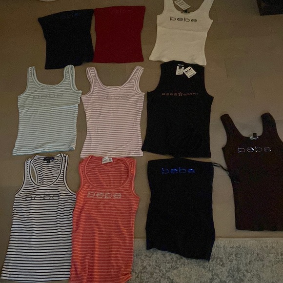 bebe | Tops | Y2k Vintage Bebe Logo Size Small | Poshmark